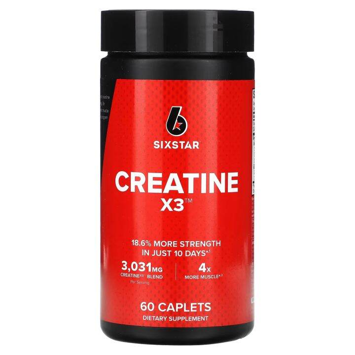 [PRE-ORDER] SIX STAR SIX STAR PRO NUTRITION CREATINE X3 ELITE SERIES 60 ...