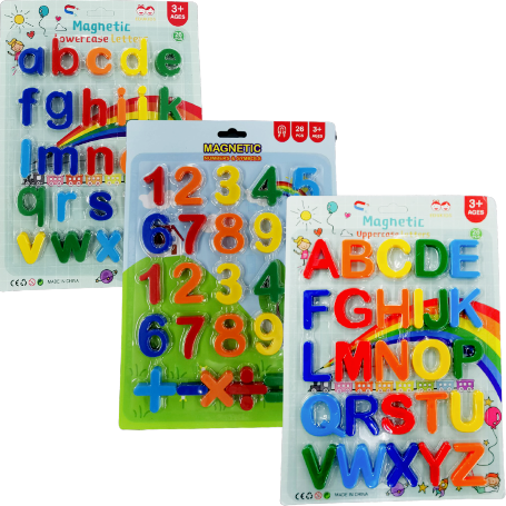 Edukids Magnetic Alphabets & Numbers for Kids / Huruf & Nombor Magnet ...