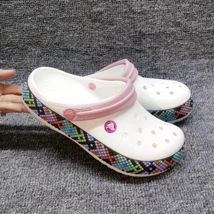 crocs women's beja colorful ring new sandals, eco | Lazada PH