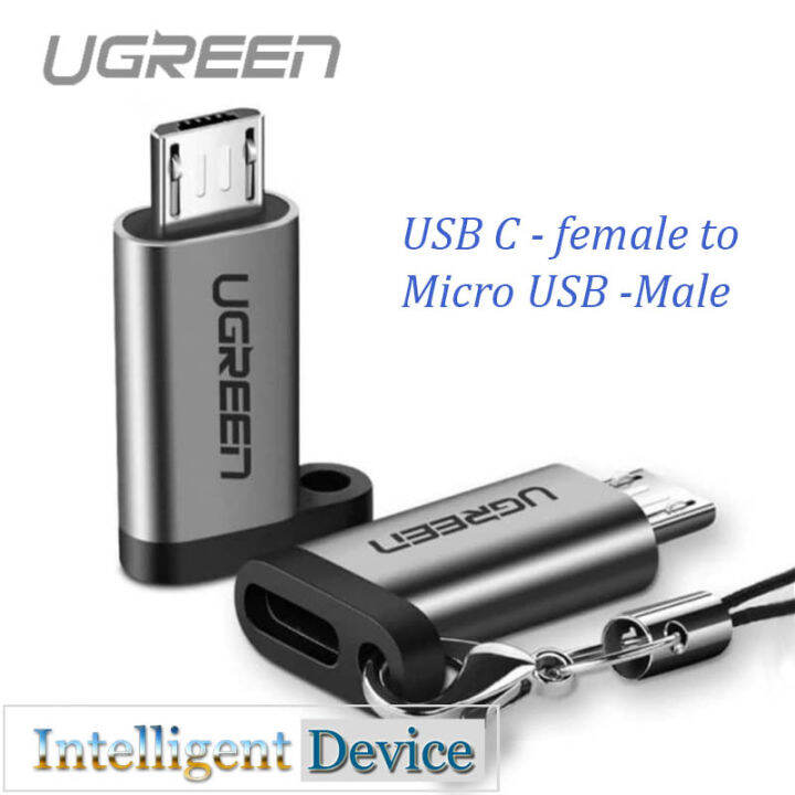UGREEN USB Type C Female To Micro USB Male Converter Adapter | Lazada ...