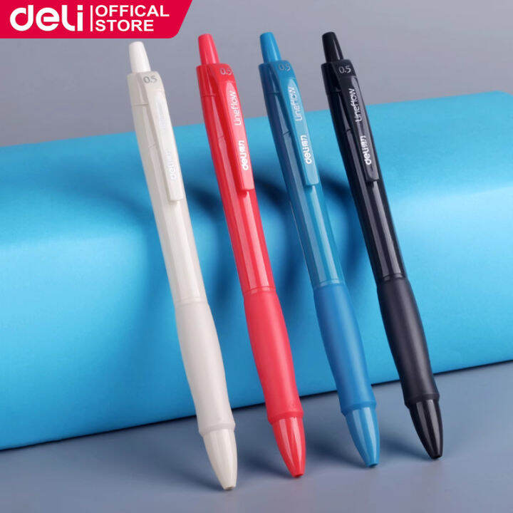 Deli 0.5mm Gel Pen Writing Ballpen Sign Pen For Office School Supplies ...