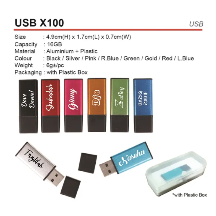 PERSONALIZED USB / PENDRIVES WITH NAME USB / PENDRIVES SIAP DENGAN NAMA ...