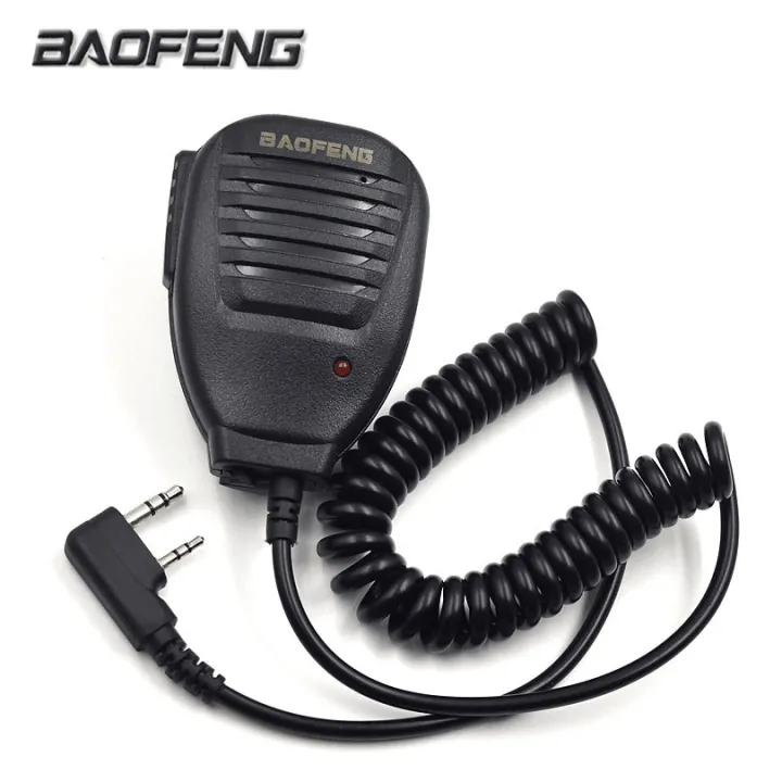 ☀Original Baofeng Radio Speaker Mic Microphone PTT for Portable Two Way ...