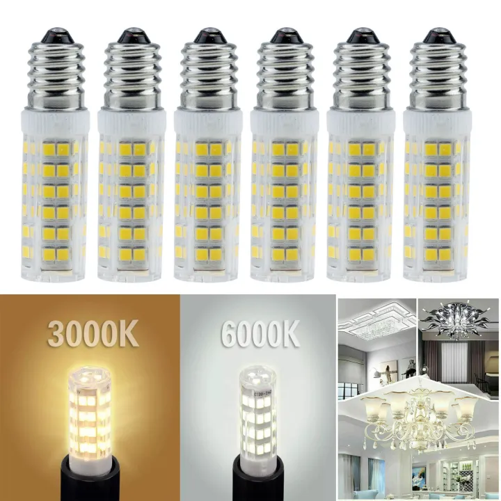 5/10Pcs Mini E14 LED 3W 5W 7W Lamp Light AC 220V Corn Bulb Chandelier for Decoration Kitchen ...