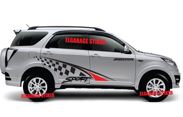 Stiker mobil rush sport racing cutting stiker racing sport mobil rush ...