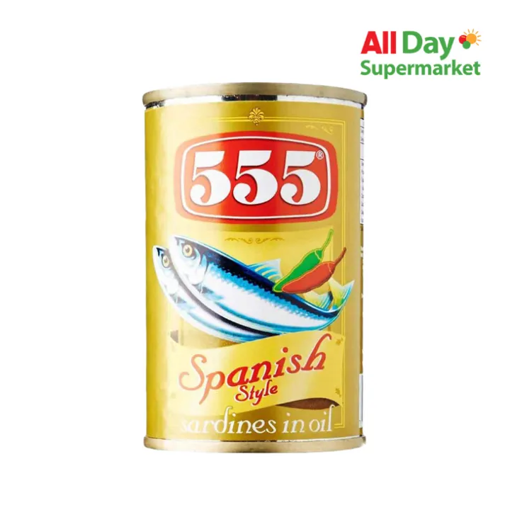 555 Sardines In Spanish Style 155G | Lazada PH