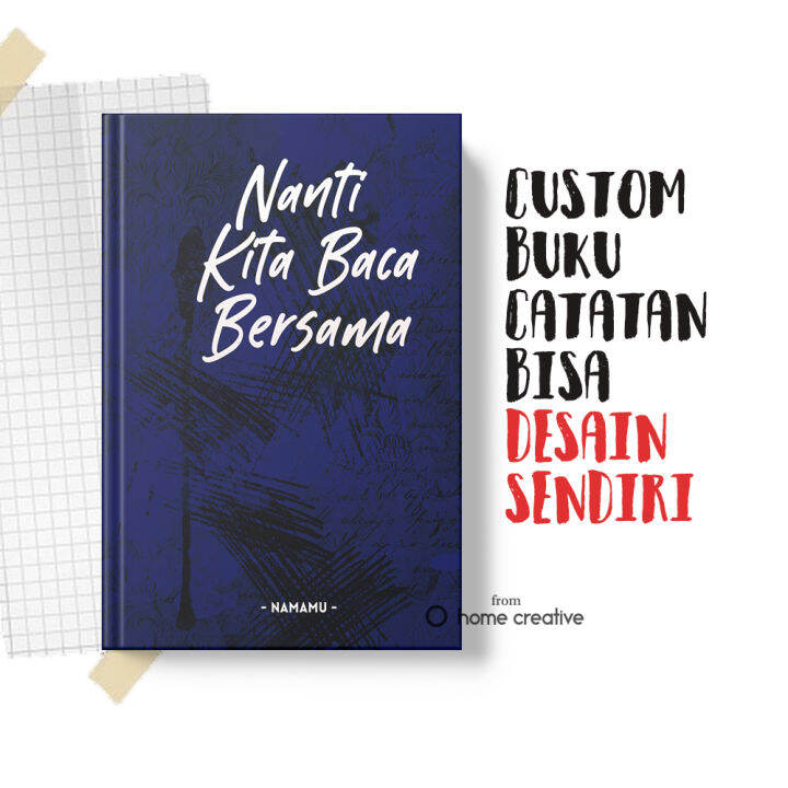 COD Custom Buku Catatan/ Notebook Custom/ Buku Diary Custom / Custom ...