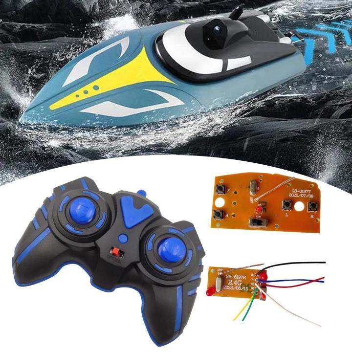 Pelune Remote Control Module with Remote Control Circuit 4CH for Parts ...