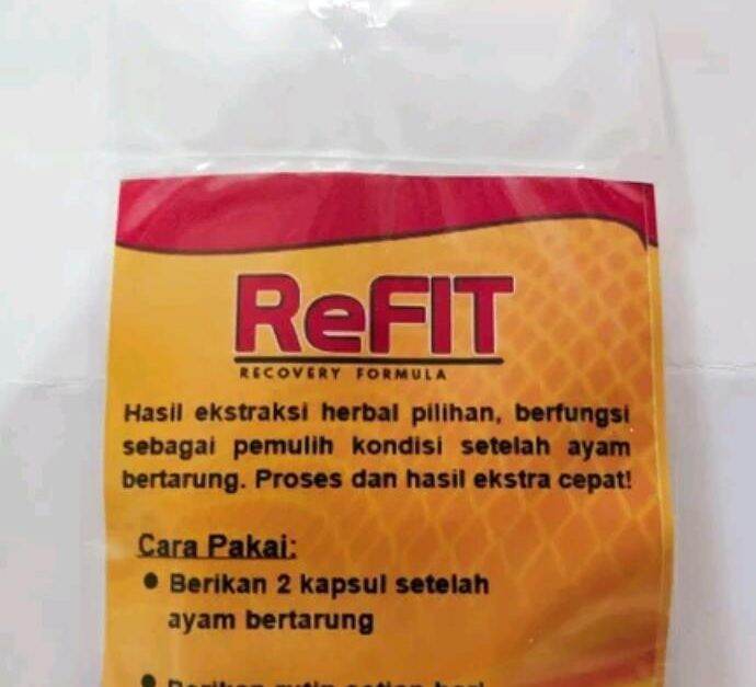 REFIT RECOVERY FORMULA OBAT PEMULIHAN AYAM PASCA TARUNG OBAT LUKA DALAM | Lazada Indonesia