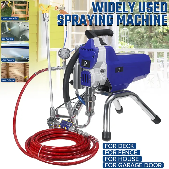 3500PS 1800WI High Pressure Electric Wall Airless Paint Sprayer Paint ...