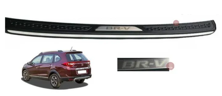 Honda BRV Chrome ABS Rear Bumper Guards Guard Protector | Lazada