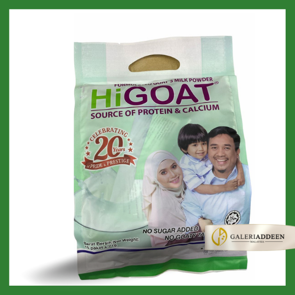 HiGoat Susu Kambing - tiada rasa kambing dan tiada gula tambahan. | Lazada