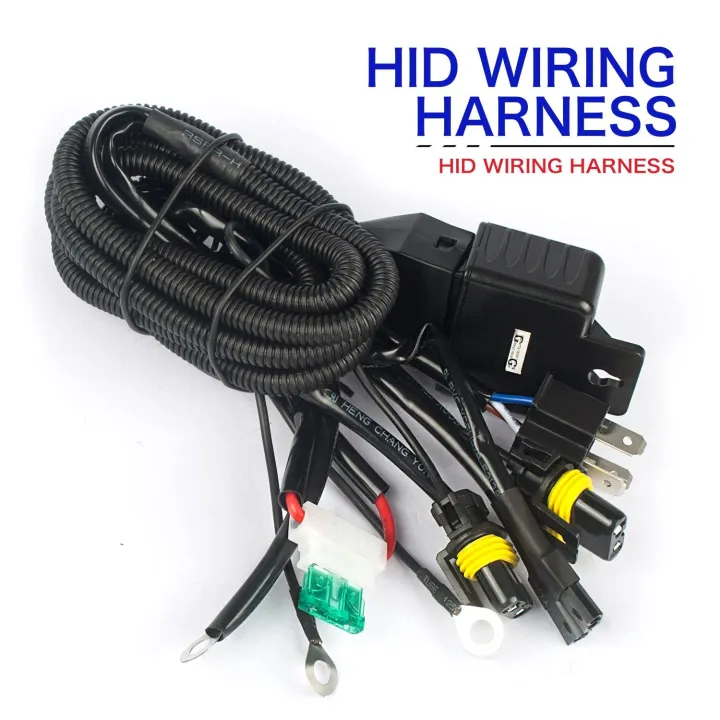 12V 35W 55W HID Bi Xenon H4 Wire Harness Controller For Car Headlight ...