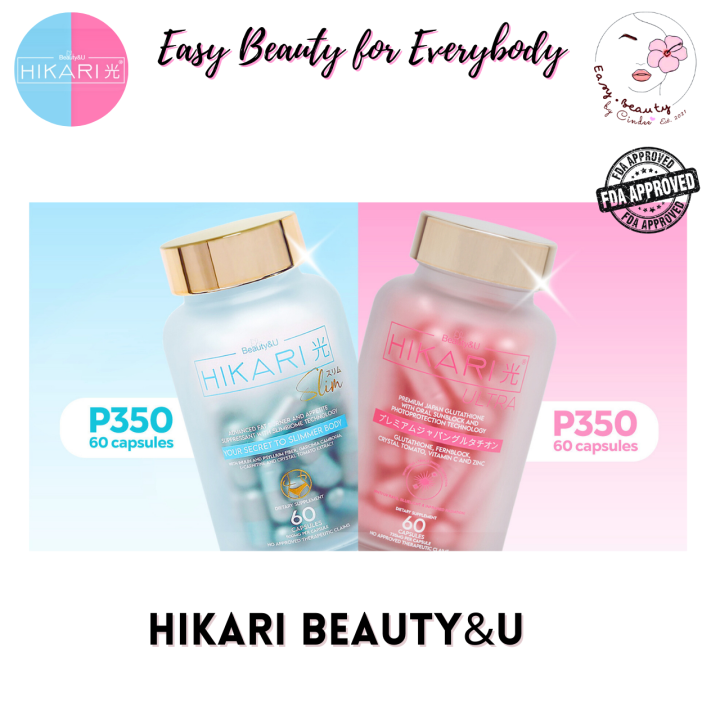 Hikari Ultra Japan Glutathione / Hikari Slim (60 capsules) | Lazada PH