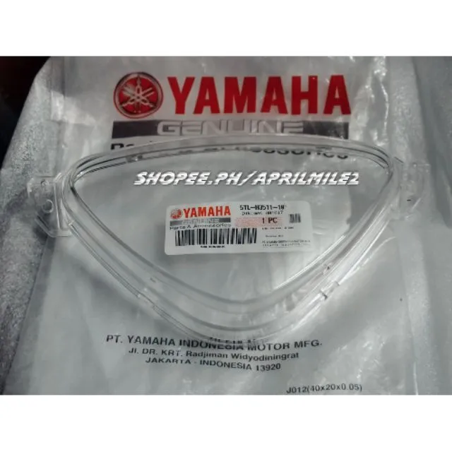 Speedometer Lens for Mio Sporty YAMAHA GENUINE PARTS | Lazada PH