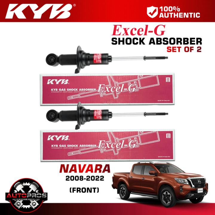KYB KAYABA Front Shock Absorber 340053 for Nissan Navara, NP300 2008 ...
