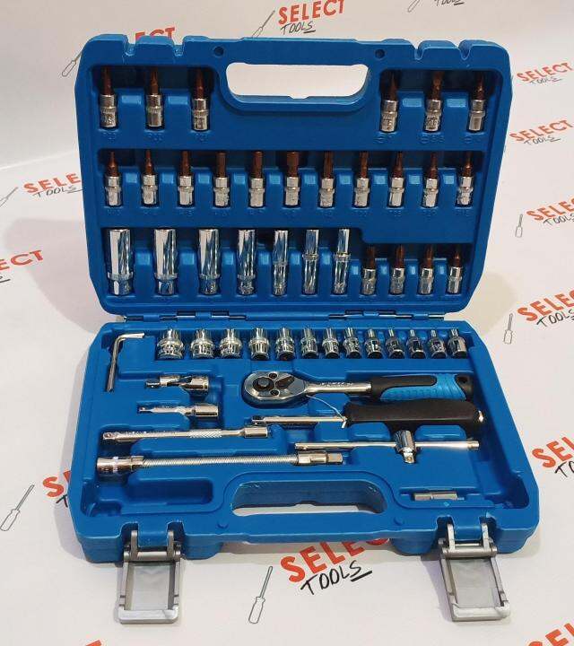 53 PCS SOCKET AND DEEP SOCKET WRENCH SET 1/4 DRIVE (HEX) | Lazada PH