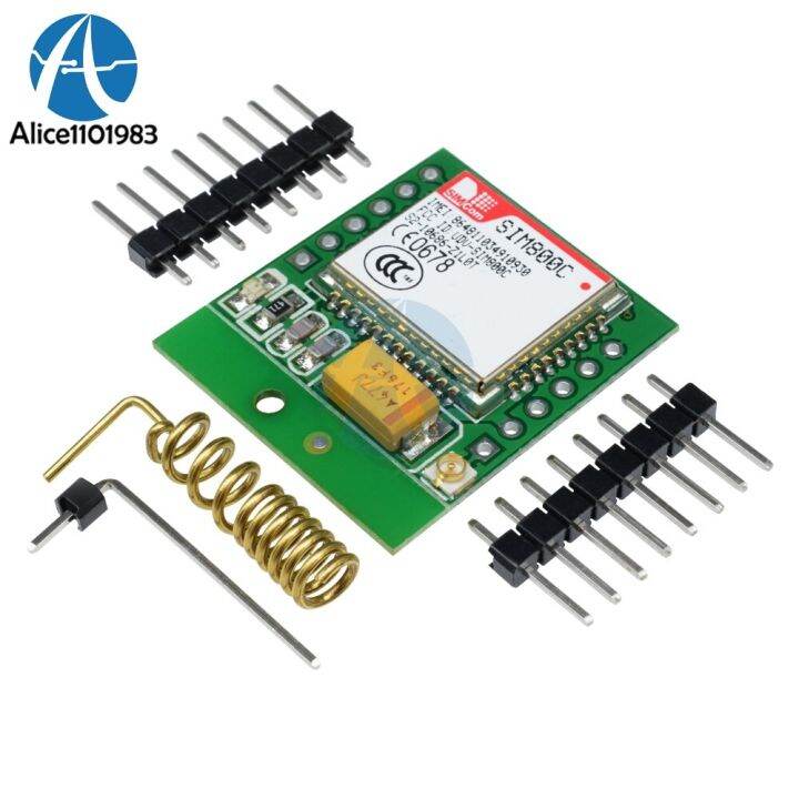 Sim800c Gsm Gprs Module Stm32 Microcontroller 51 Equipped High Tts Micro Sim Card Holder Small