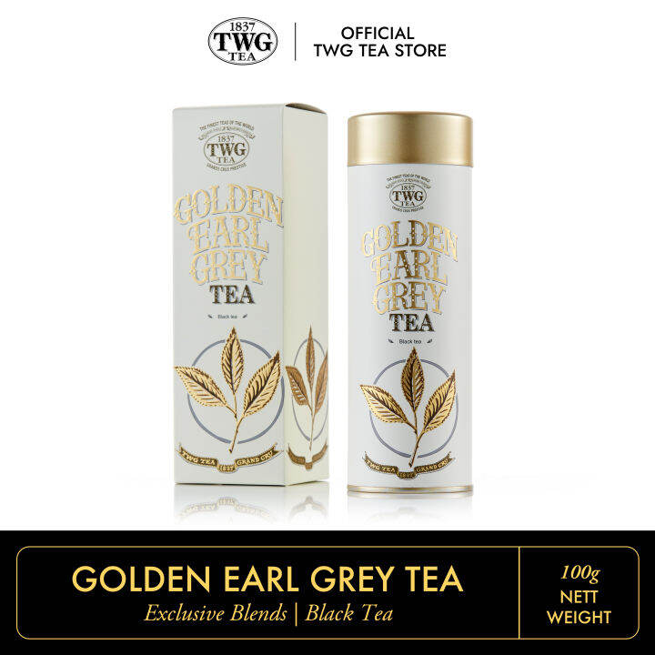 TWG Tea | Golden Earl Grey, Loose Leaf Black Tea Blend in Haute Couture ...