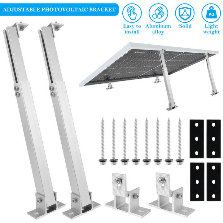 Solar Panel Tilt Bracket Solar Panel Mount Support Adjustable Solar ...