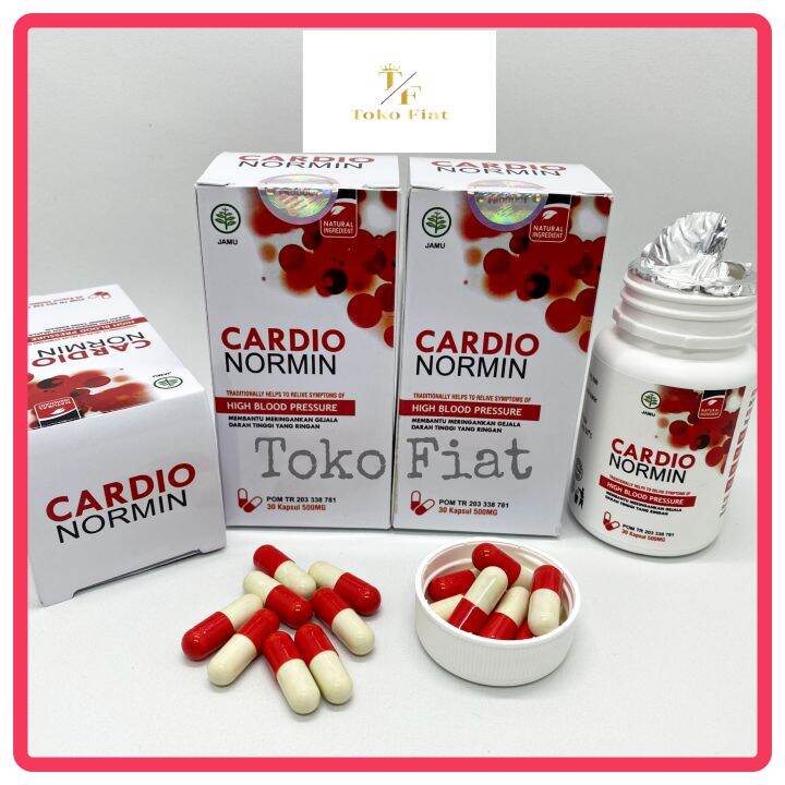 Cardionormin Asli Obat Hipertensi Menormalkan Tekanan Darah Cardio ...