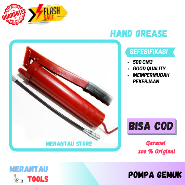 Hand grease Gun Pompa Gemuk 500 Cm3 Stamvick Germany Pompa Minyak Gemuk ...