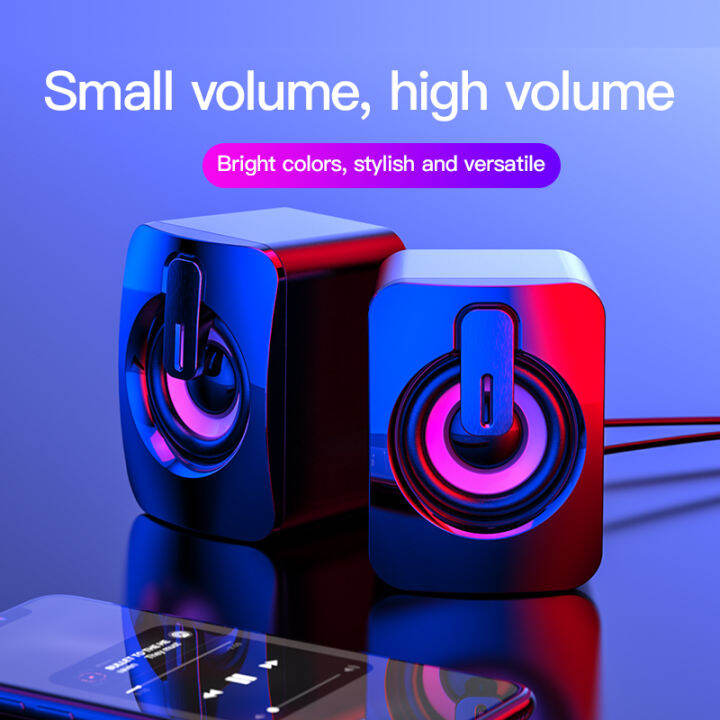 Niye Bluetooth Speaker USB Computer Speakers 3D Stereo Bass Sound ...