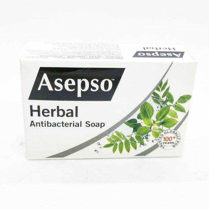 Asepso Herbal Antibacterial Soap (80g) | Lazada