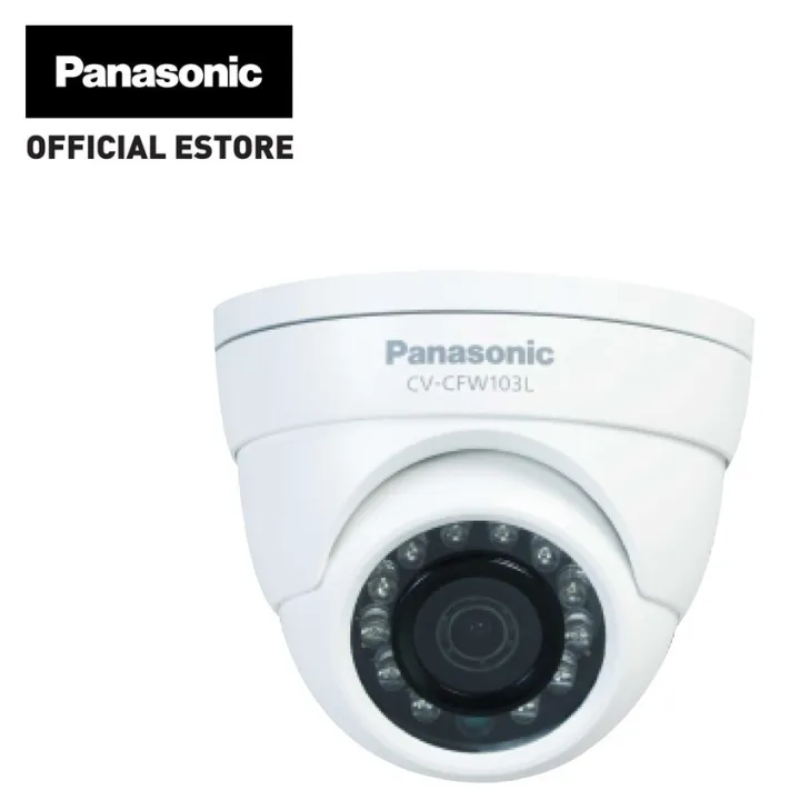 Panasonic CV-CFW103LN C-Series 1MP Dome CCTV Camera, 3.6mm, IR LED ...