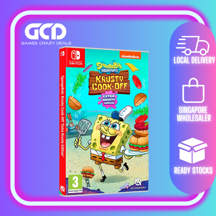 Nintendo Switch SpongeBob SquarePants: Krusty Cook Off (EU) | Lazada ...