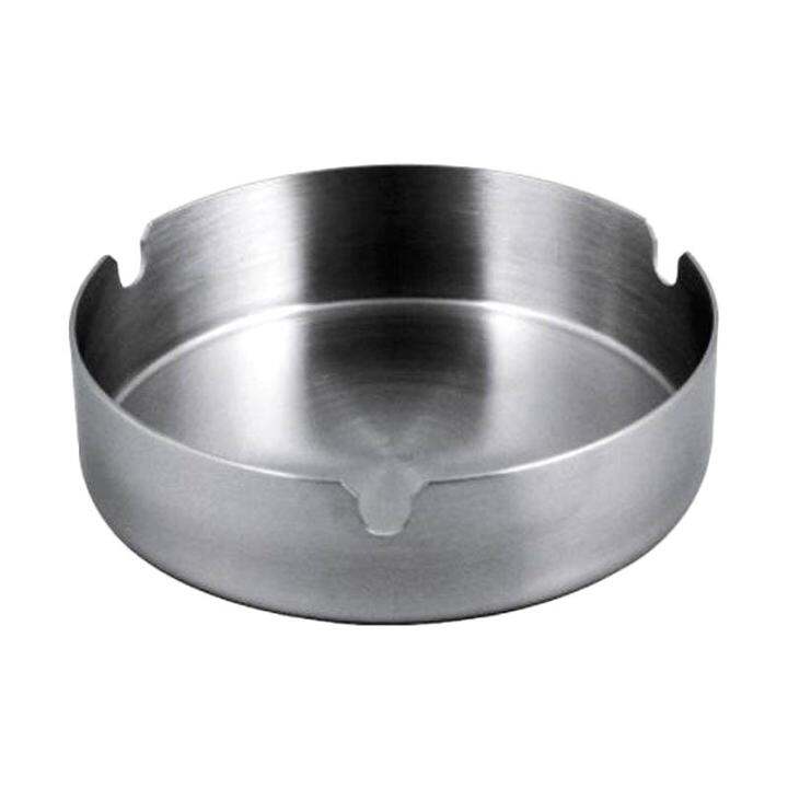 Mangkok Asbak Rokok Stainless Steel Bulat Murah ashtray kaleng 8CM ...