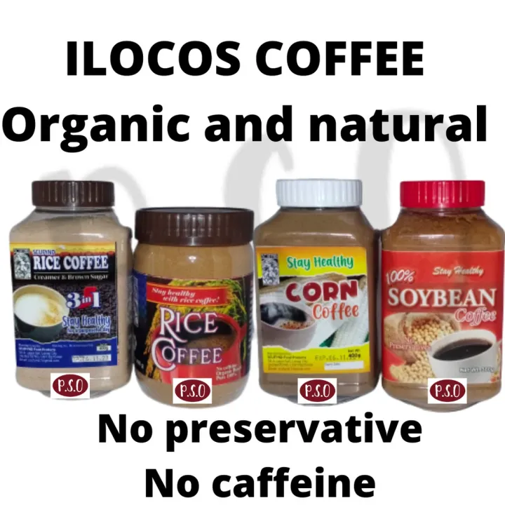 【Local Stock】 Ilocos rice coffee ilocos corn coffee soybean coffee 3in1 ...
