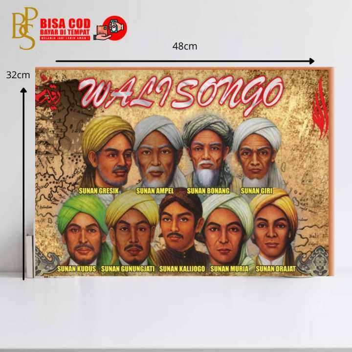 HIASAN DINDING TEMA WALI SONGO -POSTER WALI SONGO - FOTO WALI SONGO ...