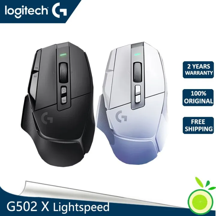 Logitech G502 X Lightspeed Wireless RGB Gaming Mouse สำหรับ Pc/mac ...