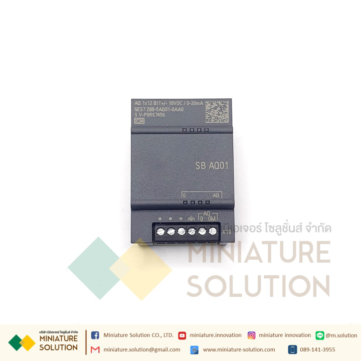 ซีเมนต์ SIMATIC S7-200 SMART PLC CPU SR20 SR30 SR40 ST20 ST30 CR20 SIEMENS analog module (SB ...
