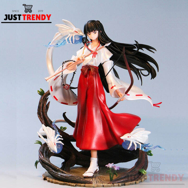 27cm GK InuYasha Anime Figure Kikyo Action Figure Collection Model Gift ...
