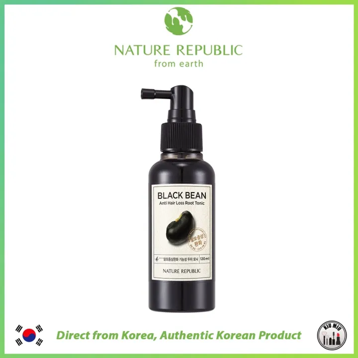 NATURE REPUBLIC Black Bean Anti Hair Loss Root Tonic 120ml *ORIGINAL ...