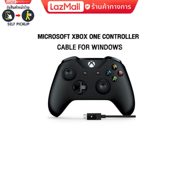 [ร่วมช้อปดีมีคืน!]Microsoft Xbox One Controller + Cable for Windows /ประกัน6m | Lazada.co.th