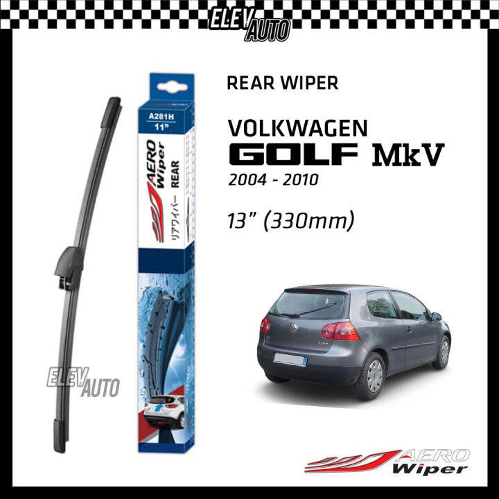 Volkswagen Golf V MK5 2004-2010 AERO Rear Windscreen Wiper 13" (330mm ...