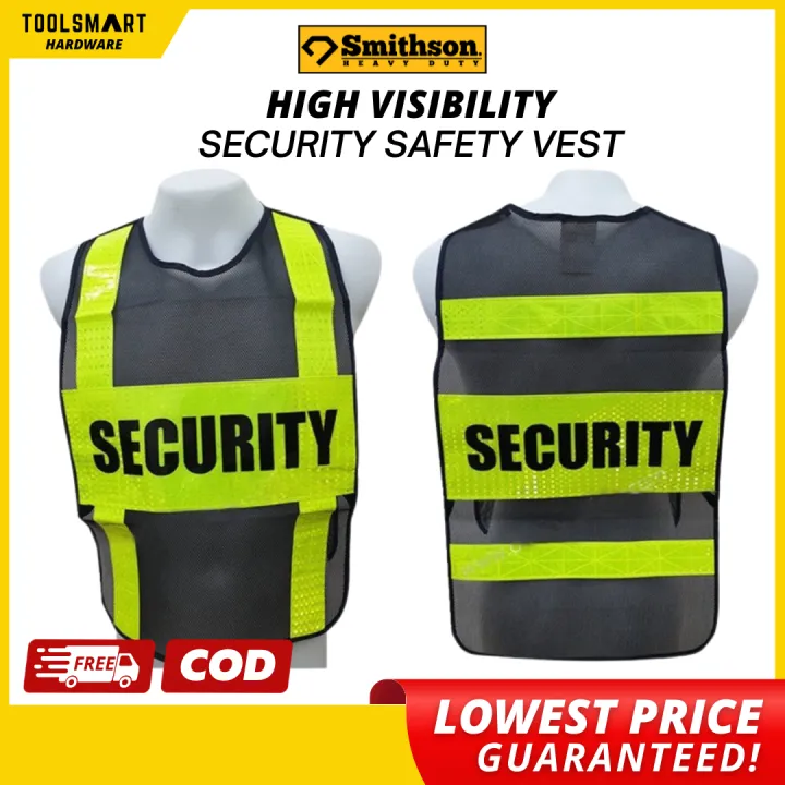【SMITHSON】 Security Net Vest Security Guard Uniform Security Guard ...
