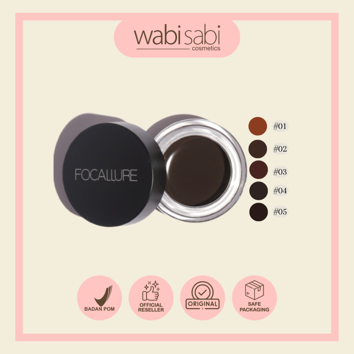 FOCALLURE - Waterproof Eyebrow Gel Alis Cream | Lazada Indonesia