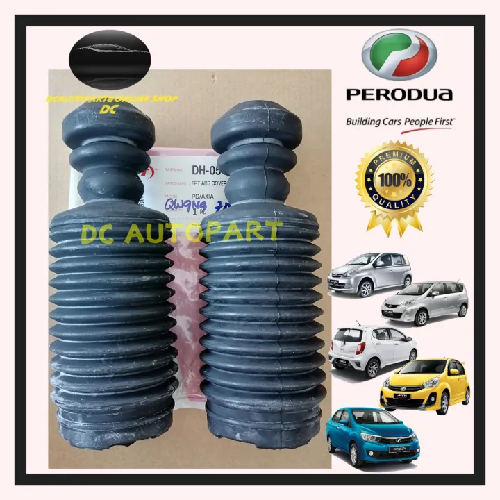 PERODUA MYVI ALZA VIVA AXIA BEZZA 2005-2016 FRONT ABSORBER DUST COVER ...