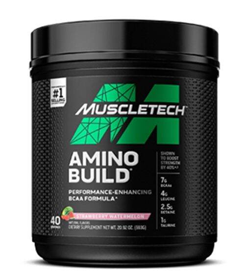 MuscleTech AMINO BUILD (40 Servings) Amino Acid Muscle Recovery, Build ...