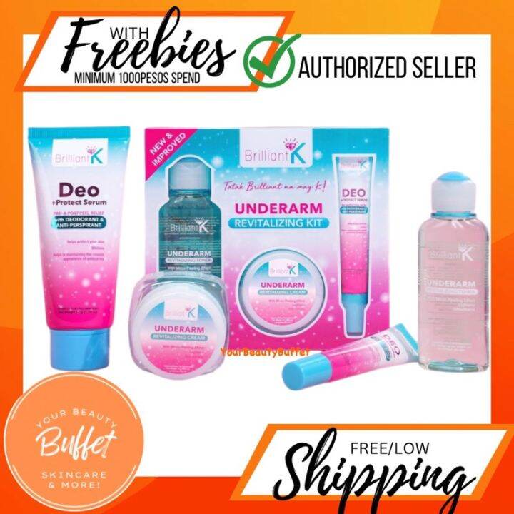 ORIGINAL BRILLIANT K UA UNDERARM WHITENING Revitalizing TONER 60ml ...