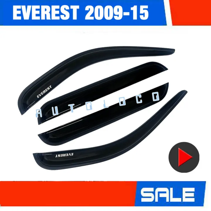 Ford Everest 2012 2013 2014 2015 Window Visor Rain Guard | Lazada PH