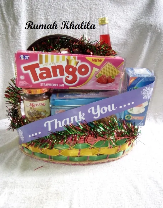 PREMIUM PRODUCT Parcel Makanan Free Slempang Ucapan Terimakasih 020 ...