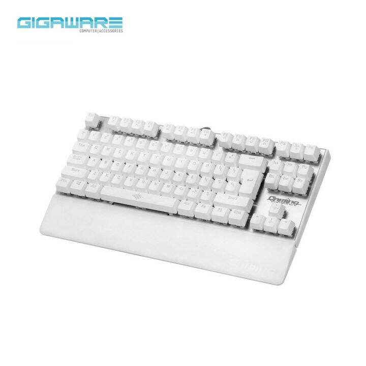 Cable and wireless Gigaware K28 Limited Edition Blue Switch Mechanical Keyboard (Clicky ...