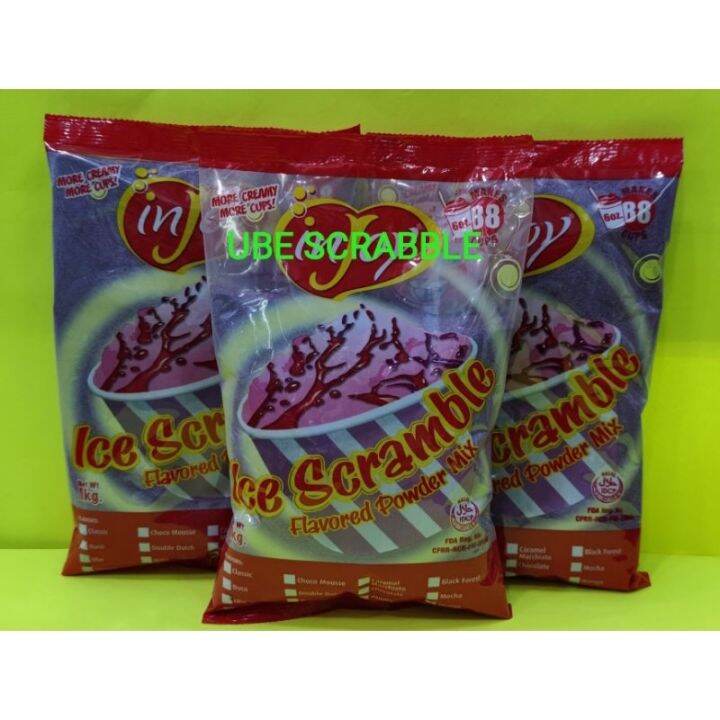 UBE SCRAMBLE INJOY 1kg. | Lazada PH