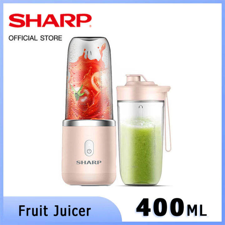 SHARP Portable Juicer Cup 400ml เครื่องปั่นผลไม้ Portable Juicer ...