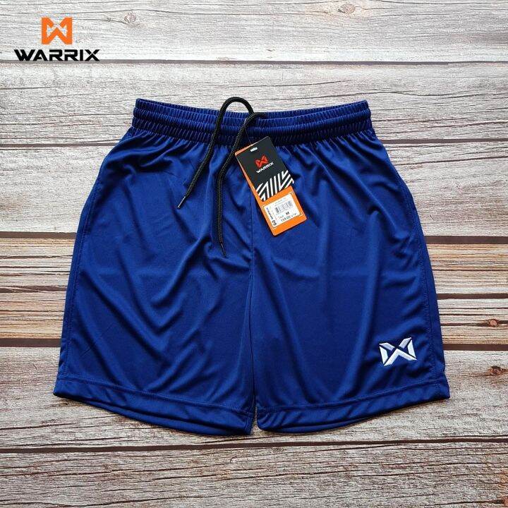 กางเกงขาสั้น กางเกงวาริก กางเกงฟุตบอล warrix รหัส WP-1509-DD สีกรม | Lazada.co.th